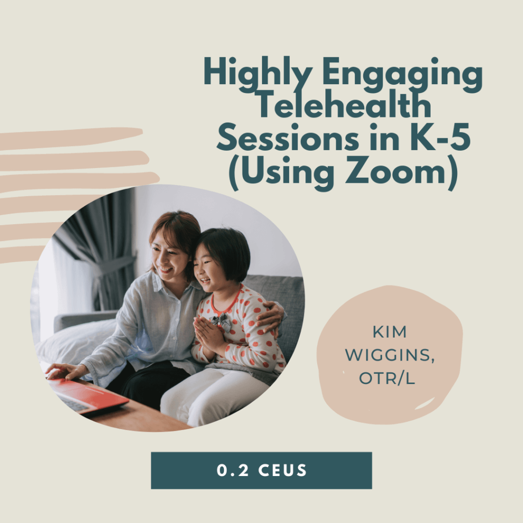 Highly Engaging Telehealth Sessions in K-5 (Using Zoom) - SensationalBrain