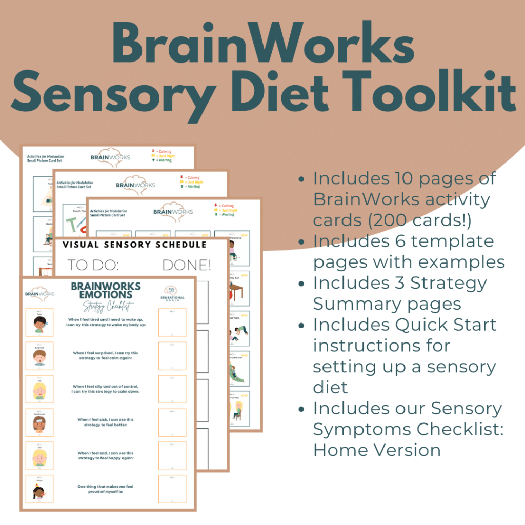 {LIMITED} BrainWorks Sensory Diet Toolkit (PDF) - SensationalBrain
