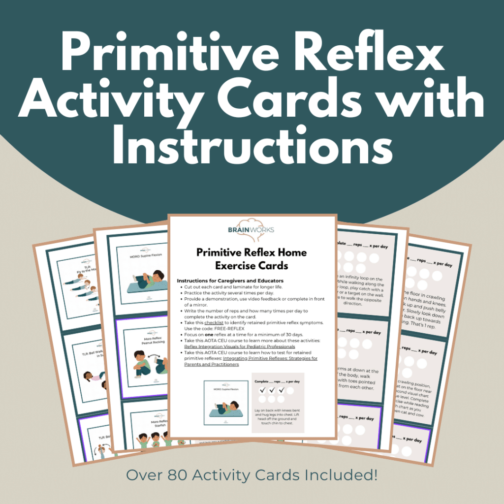 {LIMITED} BrainWorks Primitive Reflex Activity Cards with Instructions ...
