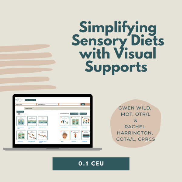 Simplifying Sensory Diets with Visual Supports - SensationalBrain